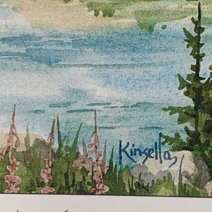 Marilyn Kinsella | Accents | Marilyn Kinsella Lake Louise Signed Print ...